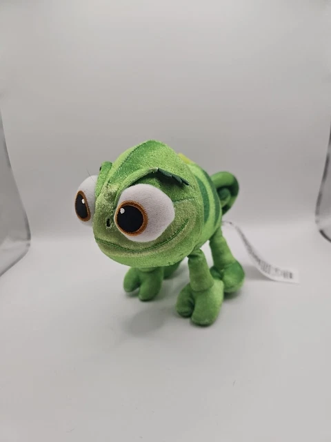 DISNEY STORE EXCLUSIVE Pascal Chameleon. 8" long Tangled Rapunzel Plush ...