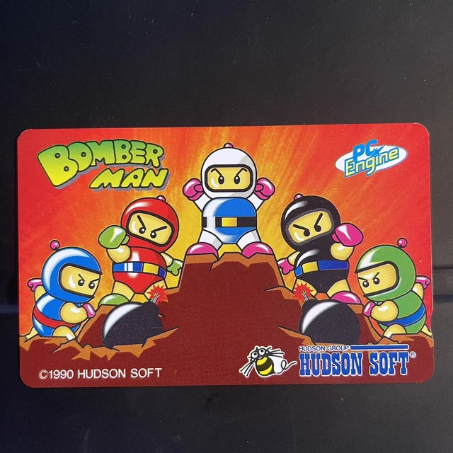 NEC PC ENGINE Hudson Soft BOMBERMAN Phone card New EUR 25,00 - PicClick FR
