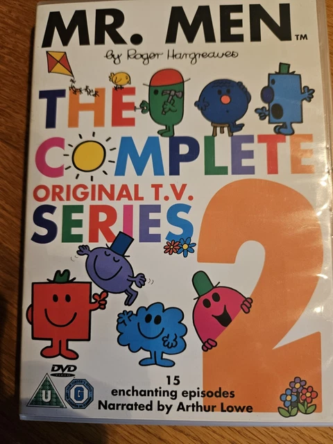 MR MEN SERIES 2 Dvd Kids Retro 15 Episodes Arthur Lowe £6.99 - PicClick UK