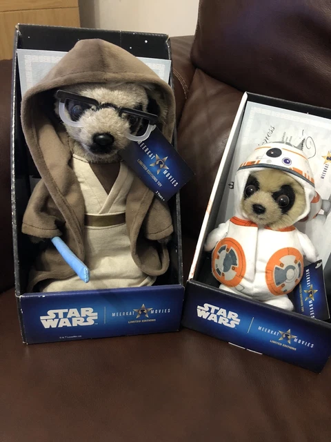 SERGEI AS OBI-WAN Kenobi & Oleg as BB-8 Meerkat Toys , Limited edition ...