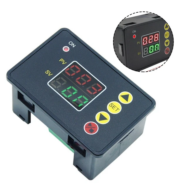 COUNTDOWN TIMER SWITCH T2310 Digital Timer Relay Module for DC12V 24V AC220V £9.77 - PicClick UK