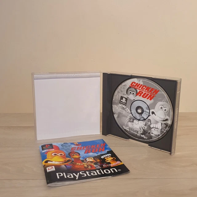 CHICKEN RUN SONY PS1 PlayStation One - Complete Disc, Case & Manual ...