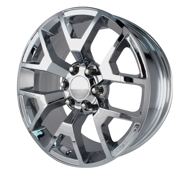 20X9 PERFORMANCE REPLICAS PR169 Chrome Wheels 6x5.5 (27mm) Set of 4 EUR ...