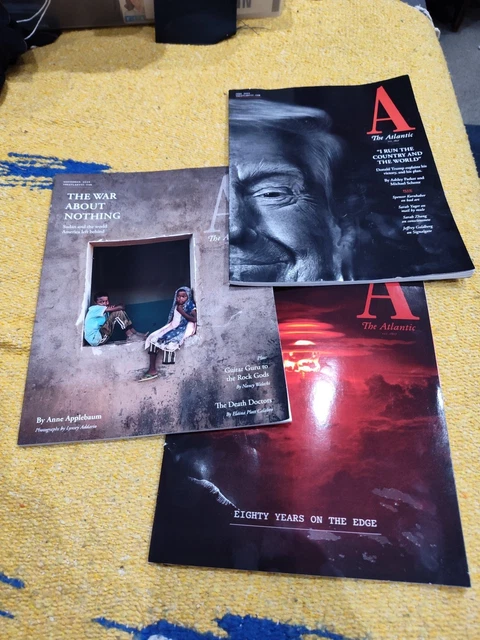 THE ATLANTIC MAGAZINE 🌟 September October June 2025 LOT War About ...