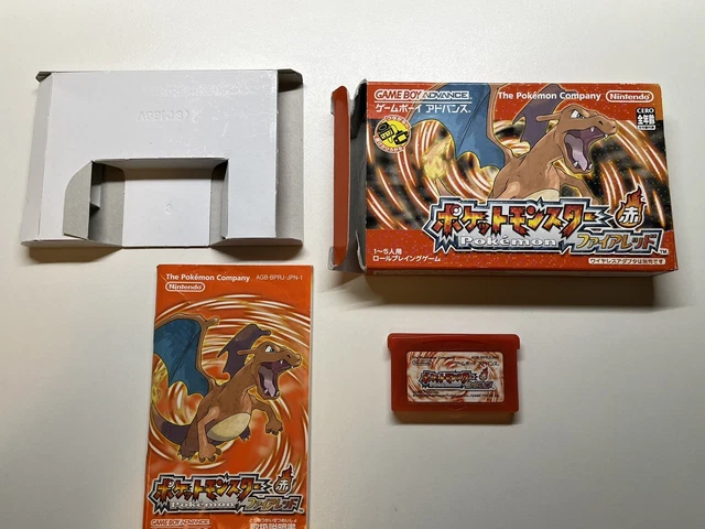 POKEMON FIRE RED Version - Gameboy Advance BOXED Japanese $159.99 ...