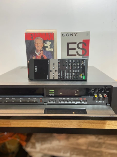 SONY SL-HF2000 SUPER Beta Betamax HiFi Stereo Player Recorder VCR Deck ...