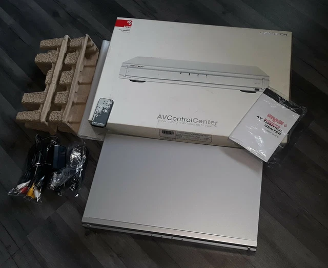 JOYTECH AV CONTROL Center 4 Input RGB Scart S-Video Switch Box, Boxed ...