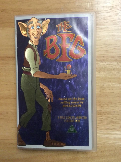 ROALD DAH'S THE Bfg: The Big Friendly Giant by Roald Dahl (2015) Vhs ...