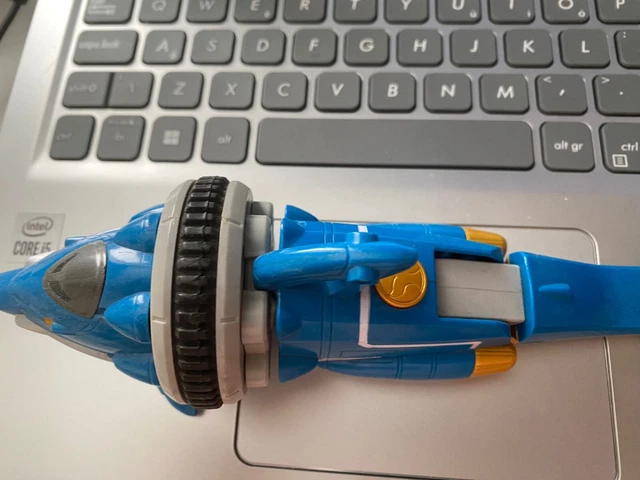 POWER RANGERS 8& Vintage Ninja Storm Blue Dolphin Zord Figure Bandai £8 ...