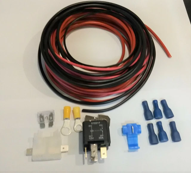 FORD TRANSIT MOTOR Home Split Charge Relay Kit- 12V, 30 Amp Leisure ...