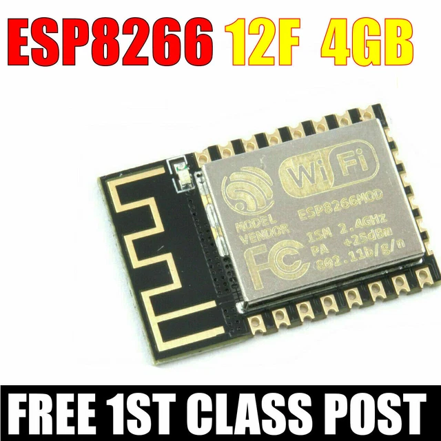 ESP8266 ESP-12F SERIAL Wireless WIFI Transceiver Module Arduino ...