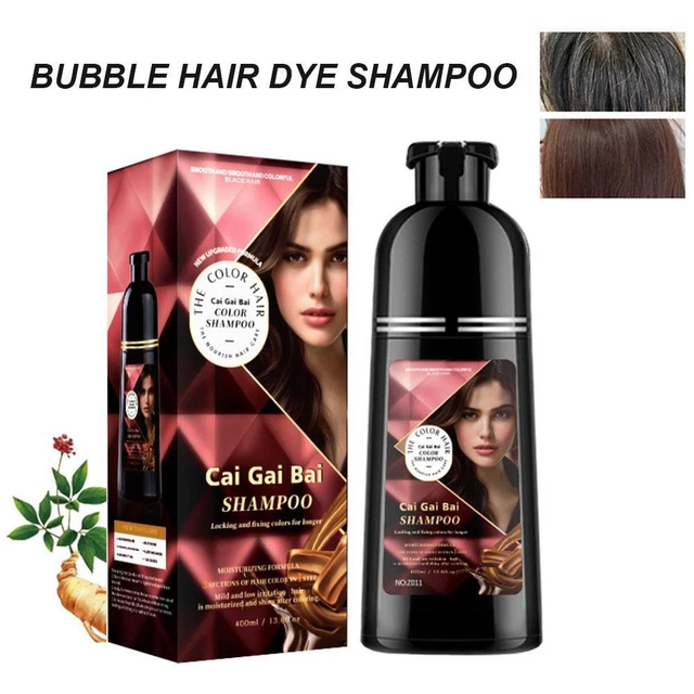 FOAMY CREAMY BUBBLE Hair Dye Color Dying Kit Bubble Hair Dye 400ml Sale ...