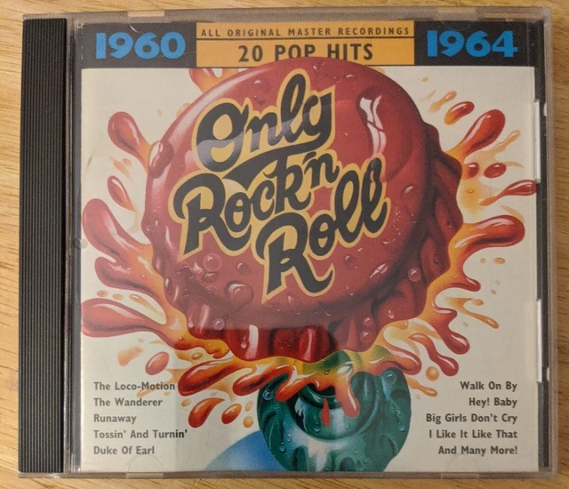 ONLY ROCK 'N Roll 1960-1964: 20 Pop Hits by Various Artists (CD, 1994 ...