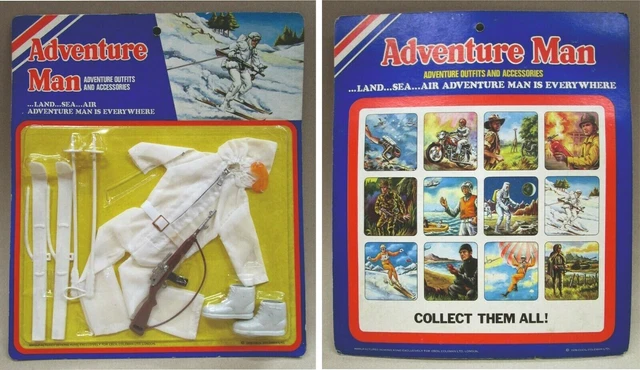 ACTION FIGURE SET "ADVENTURE MAN - SOLDIER - SKIER" - CECIL COLEMAN LTD ...