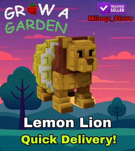 LEMON LION | Grow A Garden 🪴 | Instant Delivery 🚚 | Cheap💸 EUR 3,99 ...