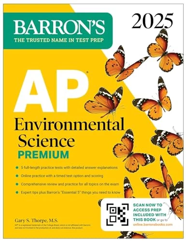 AP ENVIRONMENTAL SCIENCE Premium, 2025: Prep Book £12.52 - PicClick UK