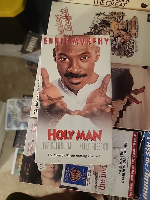 HOLY MAN (VHS, 1998) Eddie Murphy, Jeff Goldblum, Kelly Preston £2.93 ...