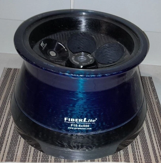 PIRAMOON TECHNOLOGIES FIBERLITE F10B-6x500 Centrifuge Rotor Lab £225.00 ...