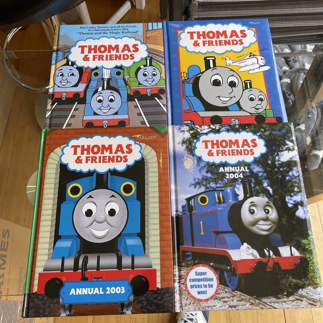 THOMAS THE TANK Engine Annual Bundle 2001-2004 4 In Total £10.00 ...