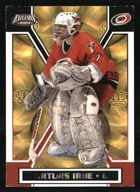 CARTE HOCKEY EXCLUSIVE Arturs Irbe 2002 Pacific or #29 EUR 2,53 ...