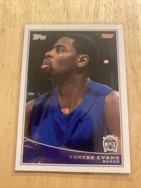 2009 TOPPS BASKETBALL Tyreke Evans Rookie carte RC #327 Sacramento ...