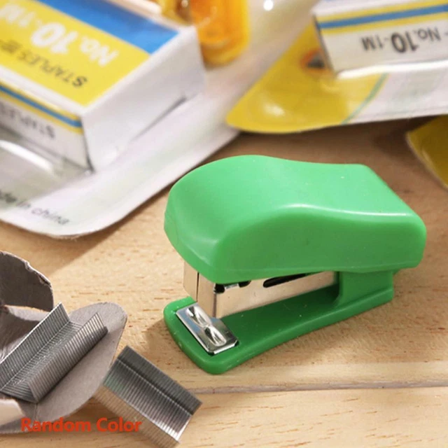 SUPER MINI SMALL Stapler Useful Mini Stapler Staples Supply Office ...