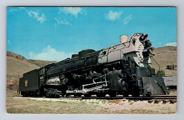 CARTOLINA D'ORO CO-COLORADO, Colorado Railroad Museum, Locomotiva ...