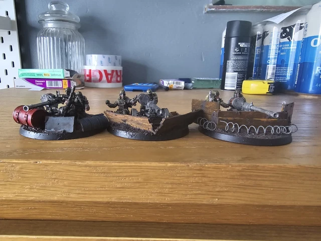 WARHAMMER 40K DEATH Korps Of Krieg Autocannon Team X 3 £60.00 - PicClick UK