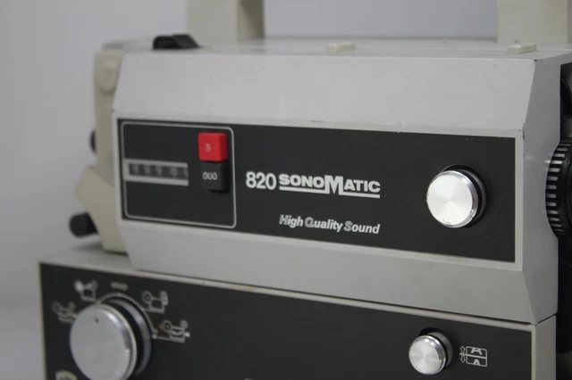 EUMIG 820 SONOMATIC - Super 8 - Tonfilm Projektor EUR 100,00 - PicClick DE