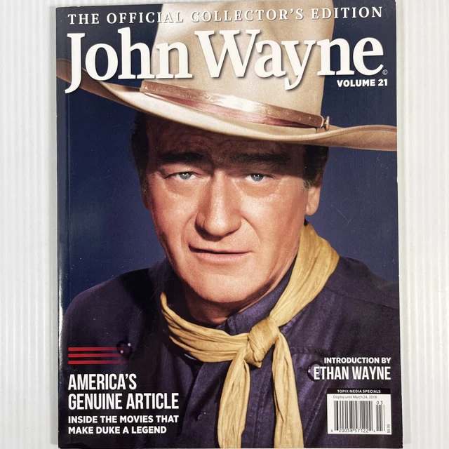 JOHN WAYNE THE Official Collector's Edition Magazine Issue Volume 21 ...