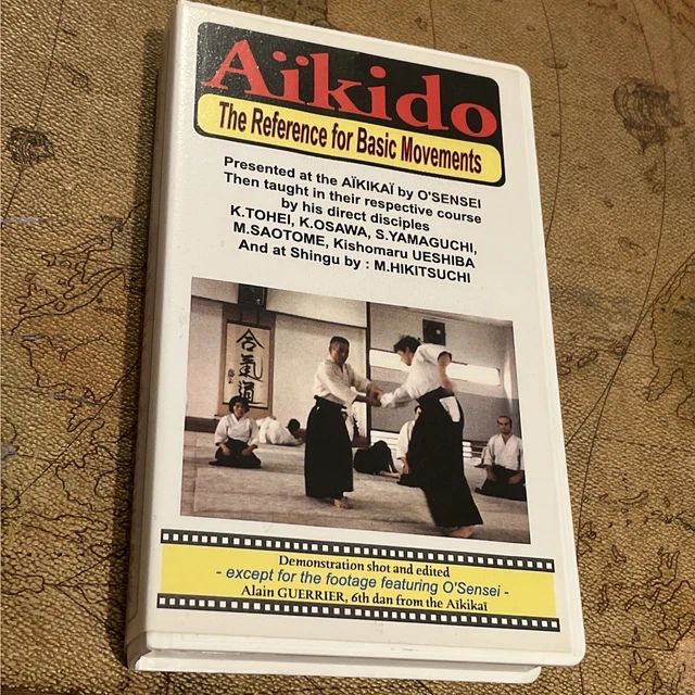 AIKIDO THE REFERENCE for basic movements Vhs Osawa, Yamaguchi, Saotome ...
