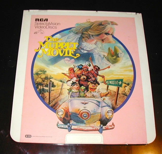 THE MUPPET MOVIE CED Capacitance Electronic Video Disc RCA ...