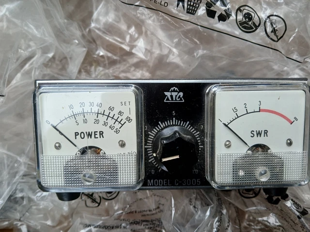 TTC MODEL C-3005 swr meter/cb radio equipment £5.50 - PicClick UK