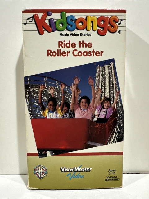 KIDSONGS RIDE THE Roller Coaster VHS Video Kids Sing Along Songs View ...