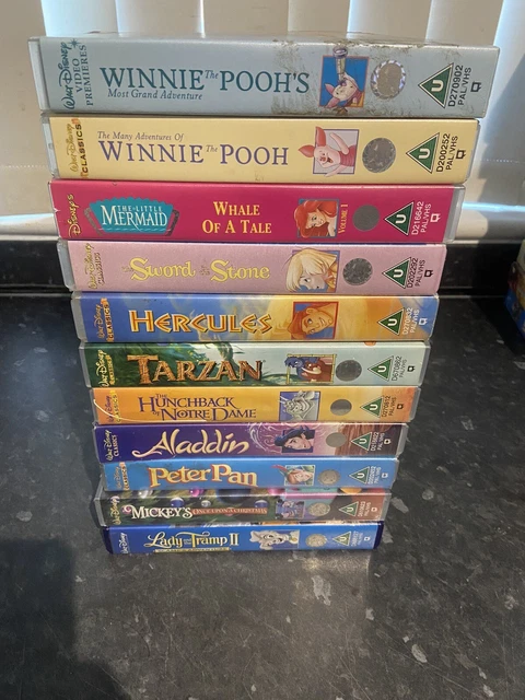 WALT DISNEY VHS bundle EUR 4,66 - PicClick FR