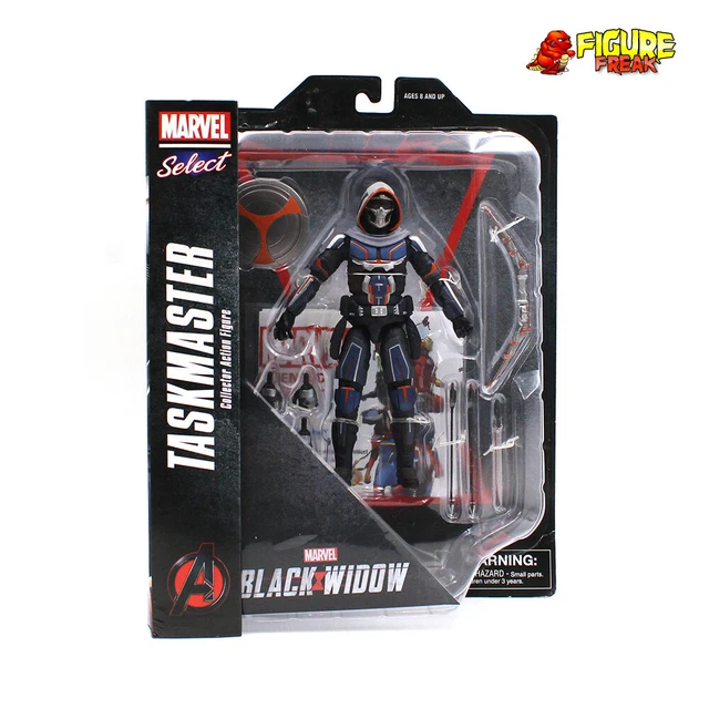 MARVEL SELECT BLACK Widow Movie Taskmaster 7" Action Figure (NM Package ...