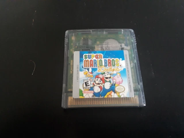 SUPER MARIO BROS Deluxe Nintendo Game Boy Color 1999 Cartridge Only EUR ...