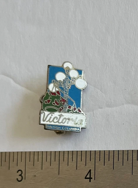 VINTAGE VICTORIA BC - Blue Green White Collector Pin $5.99 - PicClick CA