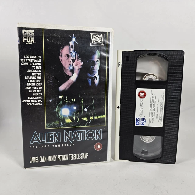 ALIEN NATION VHS Video Cassette Tape Big Box CBS Horror Sci Fi 18+ £12. ...