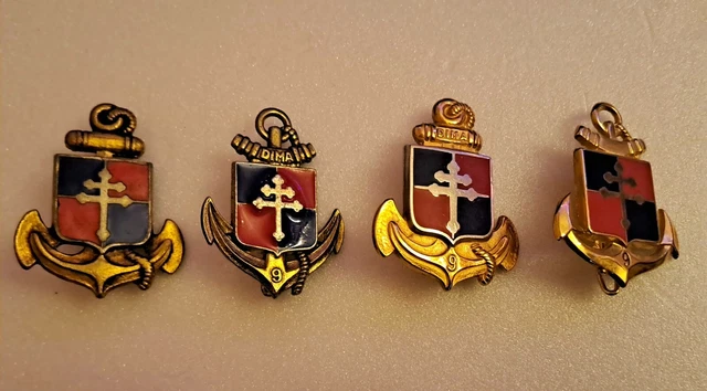 4 INSIGNES 9ÈME RIC, 9ème DIMa, 9ème BIMa TDM COLO EUR 20,00 - PicClick FR