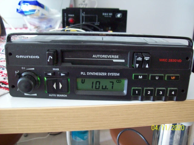 CASSETTA AUTORADIO AUTORADIO vintage rara Grundig WKC 2830 VD EUR 40,00 ...