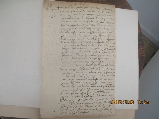 DENIS GODEFROY PROCUREUR Roi Reduire Les Monnaies Lettre Autographe ...