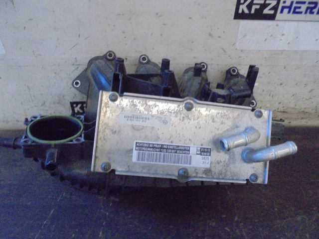 ANSAUGKRÜMMER SKODA RAPID NH 03F145749B 1.2TSi 77kW CBZB 177486 EUR 33,00 - PicClick FR