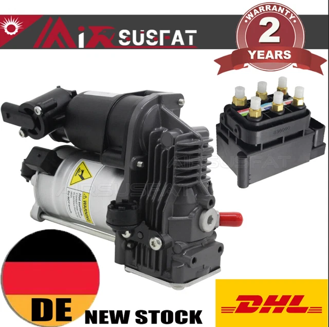 PER MERCEDES CLASSE S W221 C216 sospensioni pneumatiche compressore ...