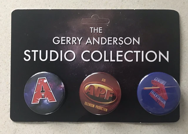 TV 21 CENTURY Gerry Anderson Studio (Ufo, Joe 90) Official 3 Badge New ...