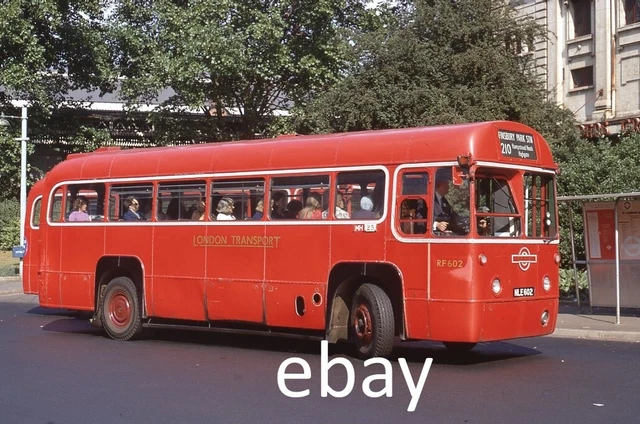 ORIGINAL 35MM BUS SLIDE LONDON TRANSPORT RF602 in 9/71 £7.50 - PicClick UK
