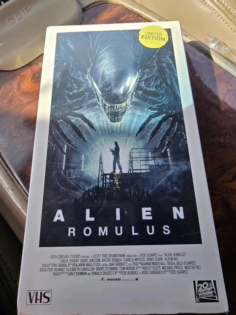 ALIEN ROMULUS VHS Limited Edition 2024 Retro Aliens Sci-fi With Malko ...