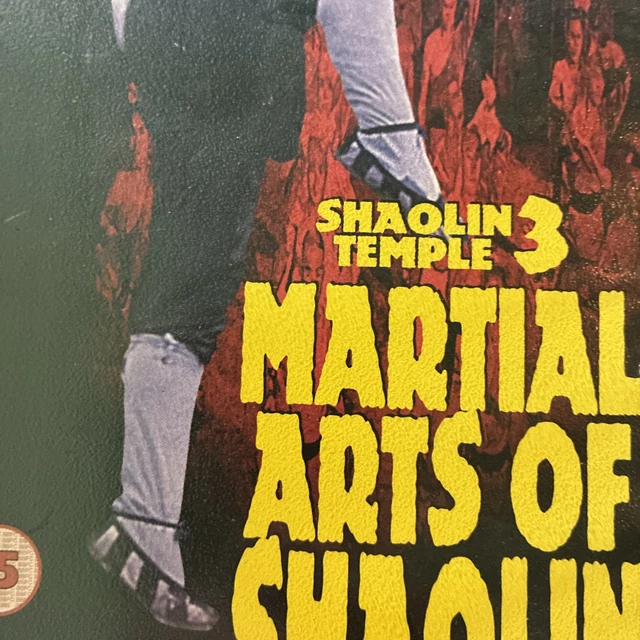 SHAOLIN TEMPLE 3 MARTIAL ARTS OF SHAOLIN 1986 VHS PAL W/SCREEN JET LI ...