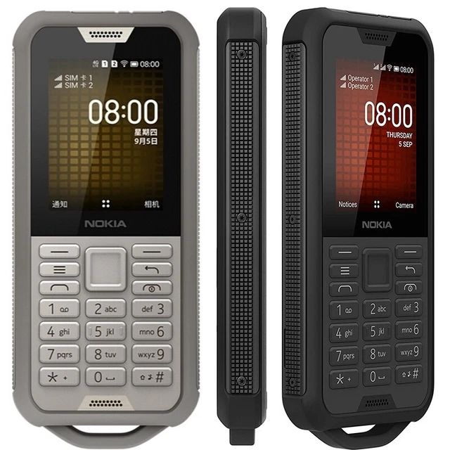 ORIGINAL NOKIA 800 Tough WIFI KaiOS 2.4" Rugged Factory Unlocked 4G ...