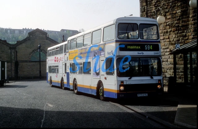 FIRST YORKSHIRE RIDER Wypte Leyland Olympian Bus 30669 2003 Original ...